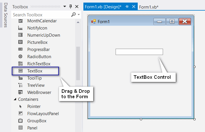 TextBox Control In VB Net